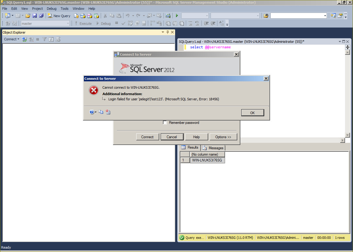 Viewing The SQL Server Error Log